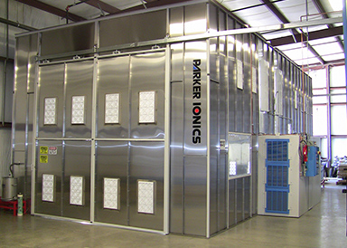 Powder Coating Booths | Parker Ionics